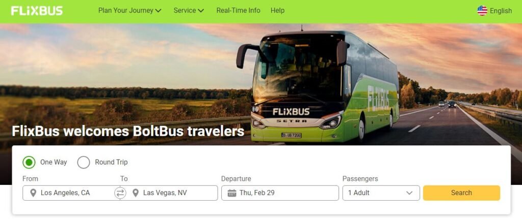 Bolt Bus - Horarios y Tickets 【2024】